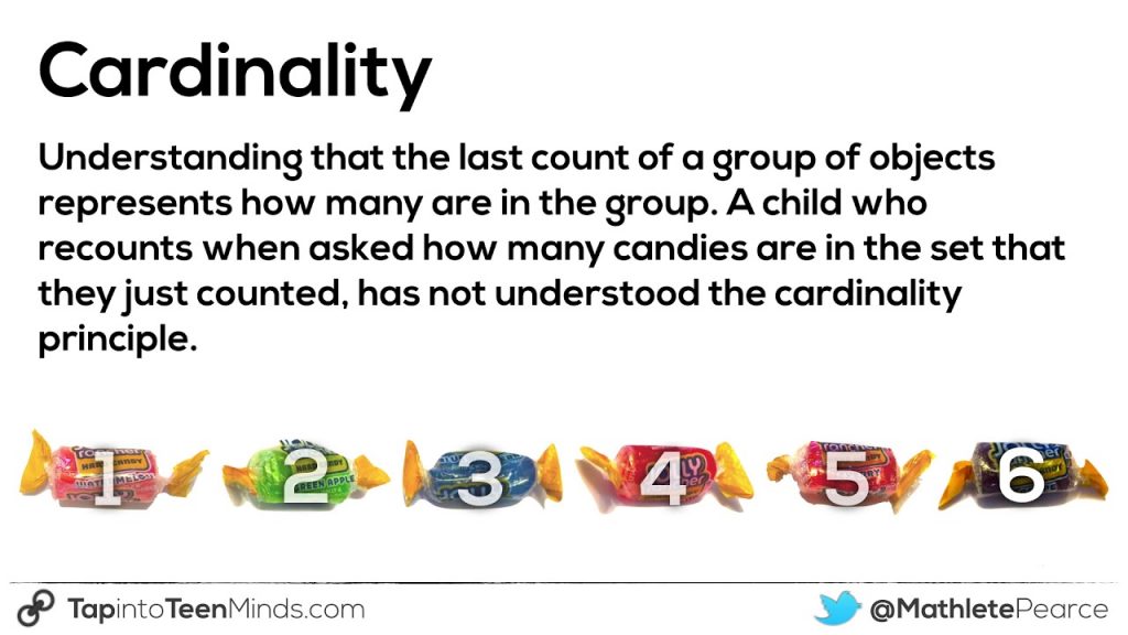 Cardinality – Counting and Quantity Principles - Math Is Visual