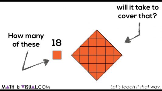 Visualizing the Area of a Triangle Using Square Tiles - Math Is Visual