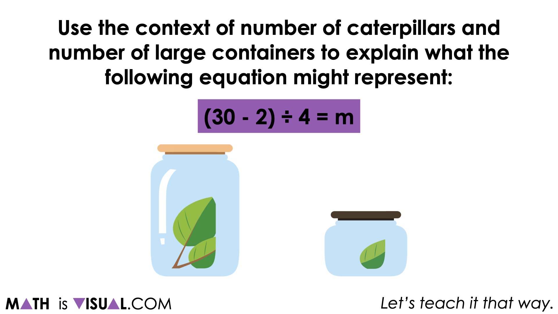 Solving Two-Step Algebraic Equations With Context [Part 2] | Visual ...