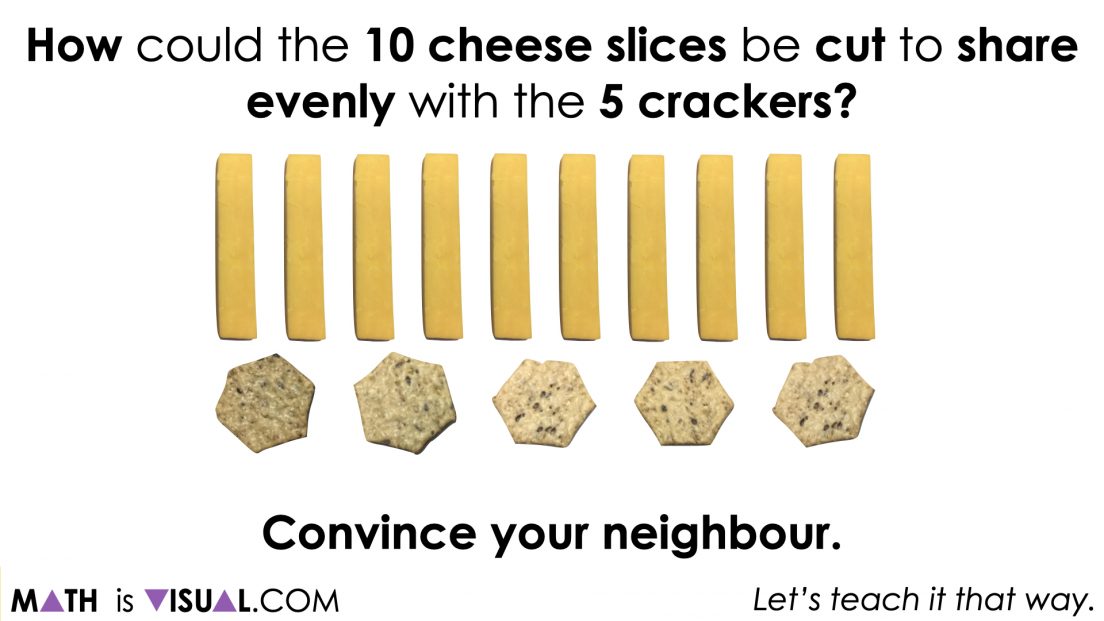 Partitive Division of Whole Numbers Revealing a Fractional Quotient