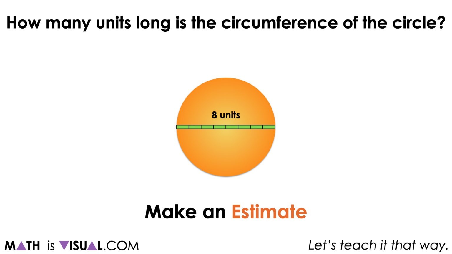 How to Find the Circumference of a Circle Using Pi, π & Ratio Reasoning