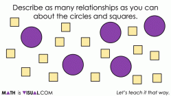 Math Is Visual: Let's Teach It That Way | Free Visual Math Talk Prompts