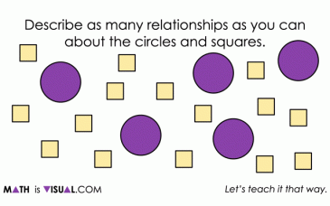 Math Is Visual: Let's Teach It That Way | Free Visual Math Talk Prompts