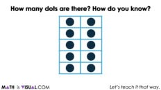 Using Addition and Subtraction to Make 10 Visual Number Talk Prompts